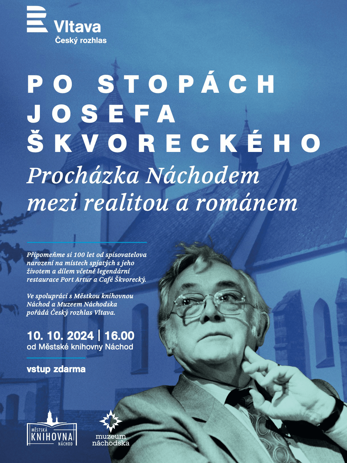 Procházka po stopách Josefa Škvoreckého » Muzeum Náchodska